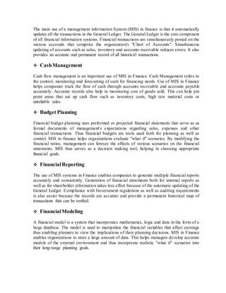 Practise of MIS In Bangladesh Biman Airline | DOCX