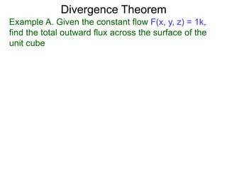 32 divergence theorem | PPT
