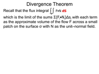 32 divergence theorem | PPT