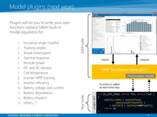 3 2 dobos - whats new in sam - pv modeling workshop may 2016 | PDF