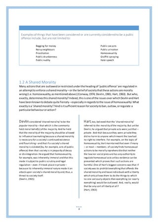 Public Offence - Considering the Applicaiton of Mill's Harm Principle ...