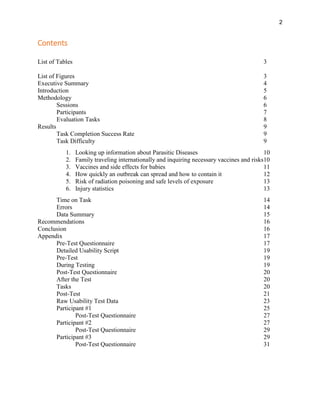 Usability Test | PDF