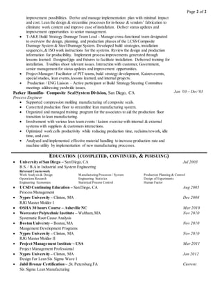 GT Resume June 2016 (generic) | PDF