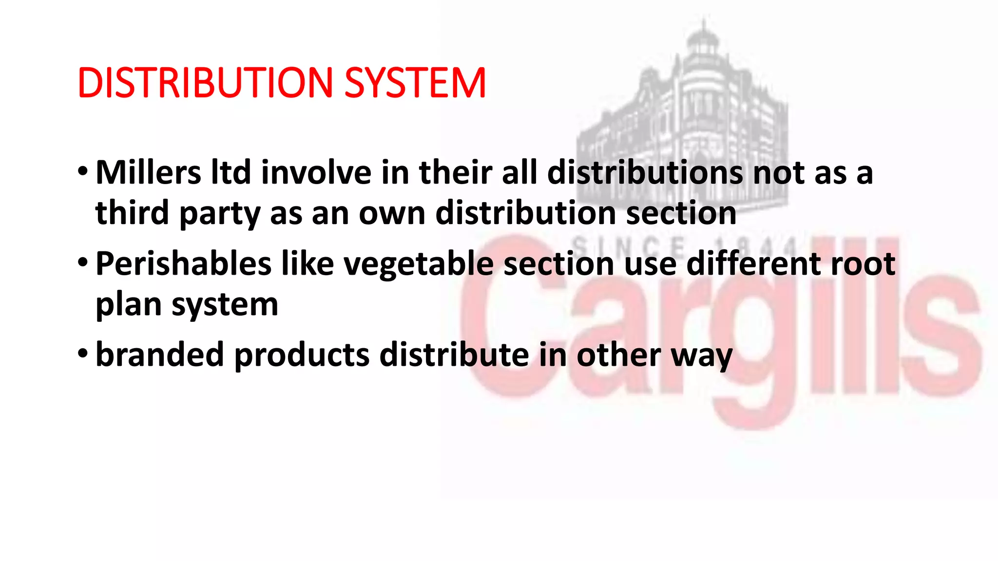 Cargills Food City Supply Chain | PPTX