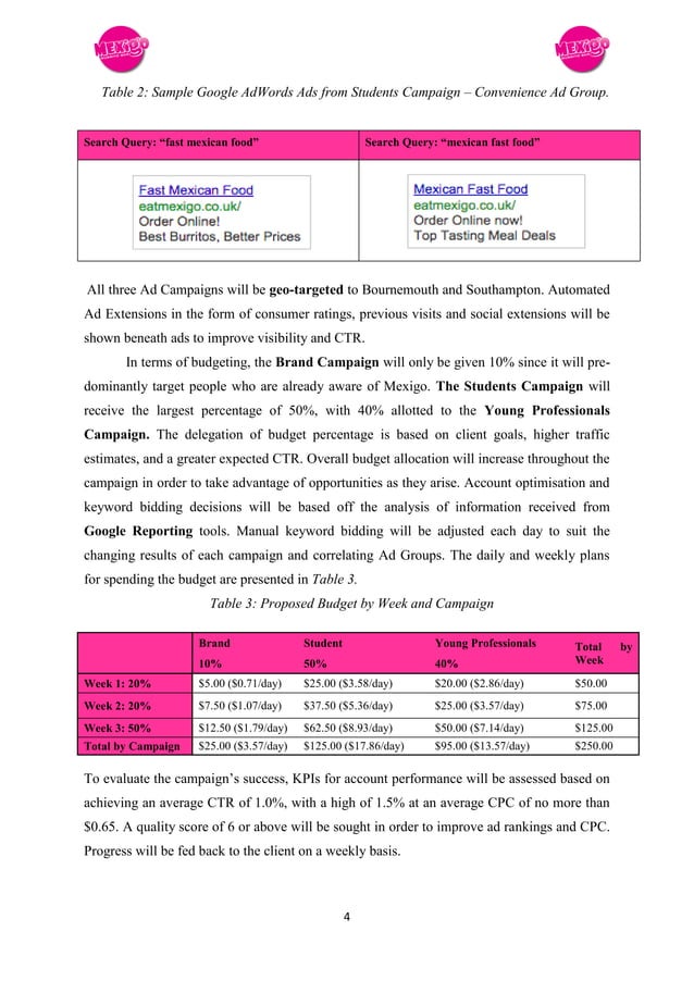 Mexigo GOMC Report | PDF