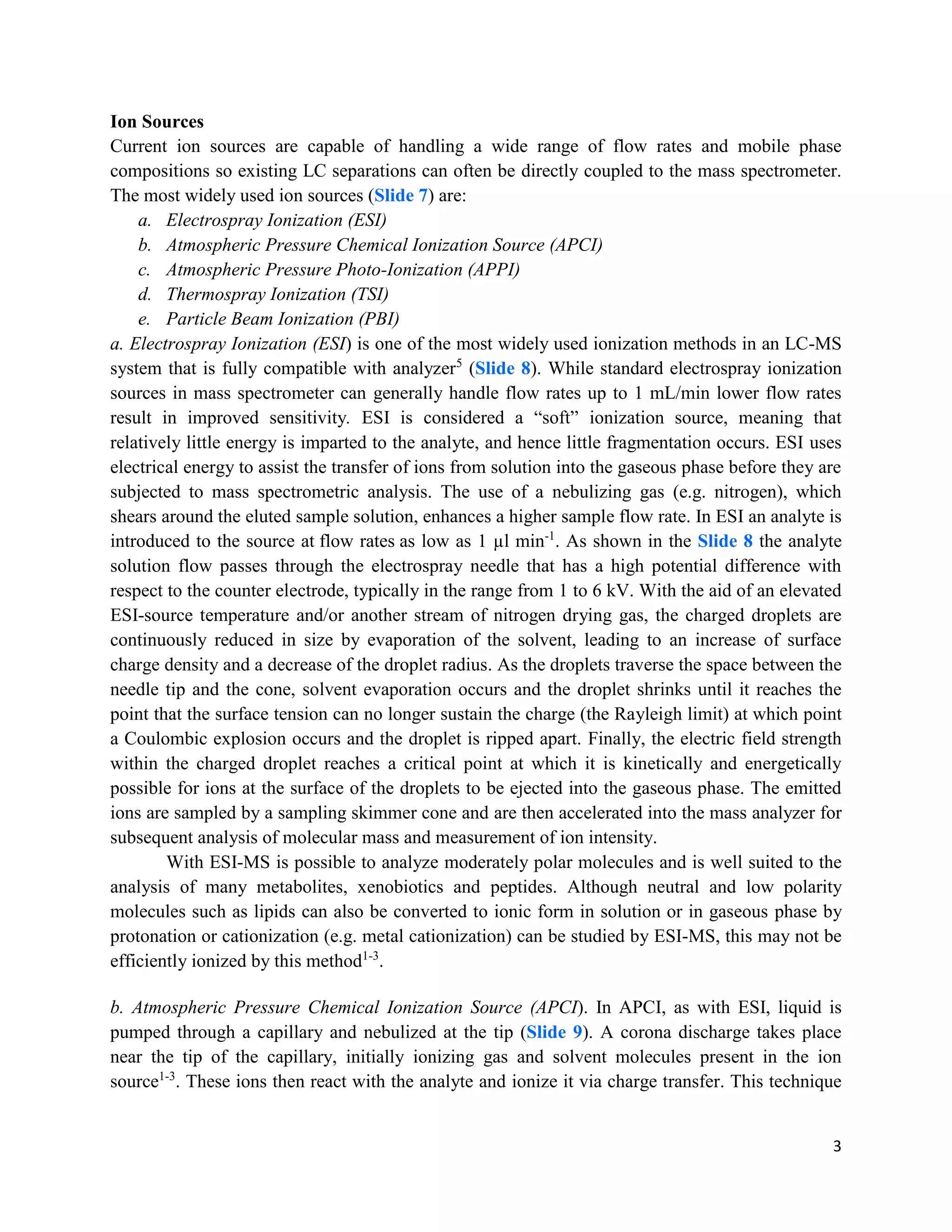 The principle and performance of liquid chromatography–mass ...
