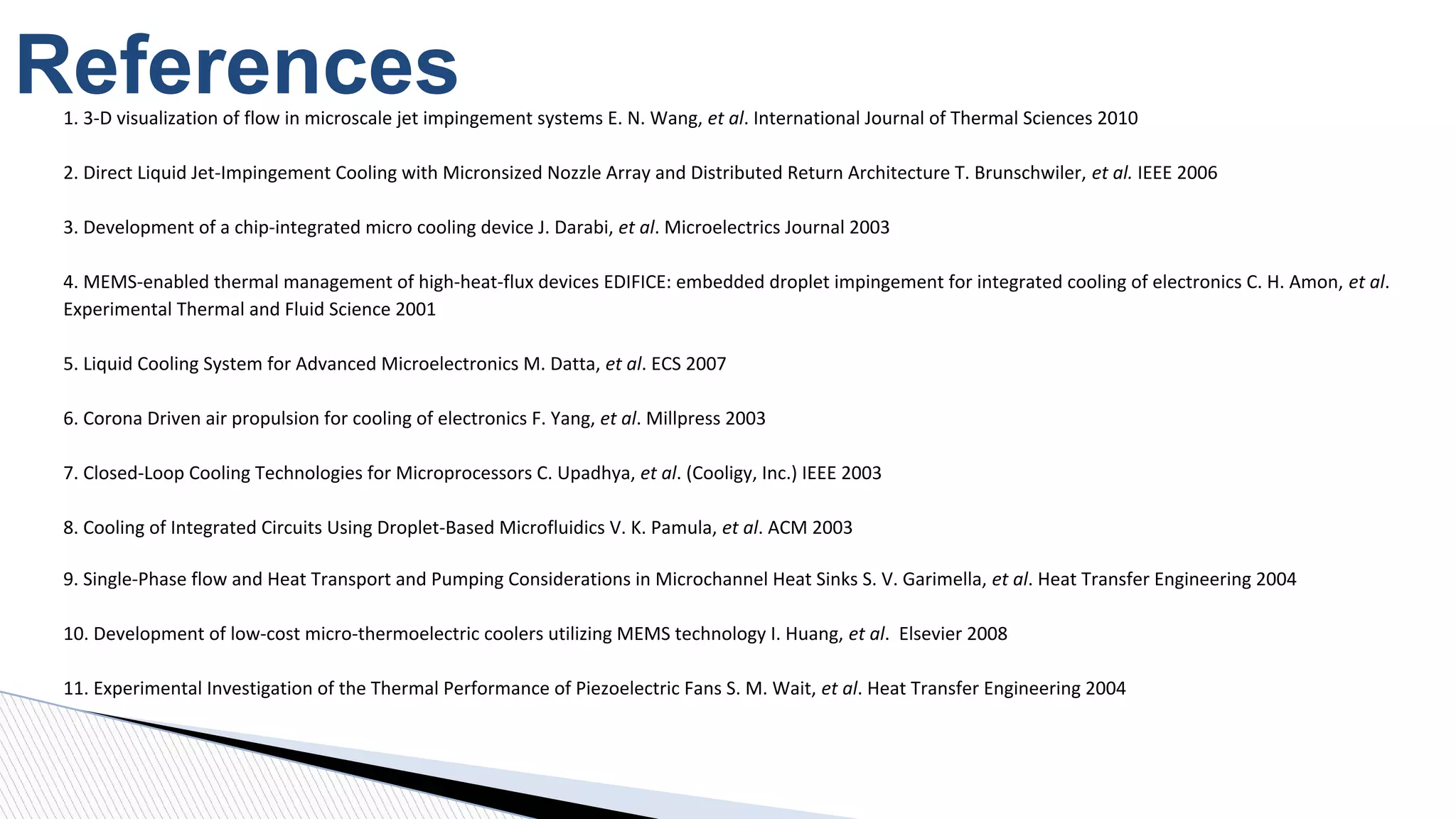 MEMS Research Presentation-3 | PDF