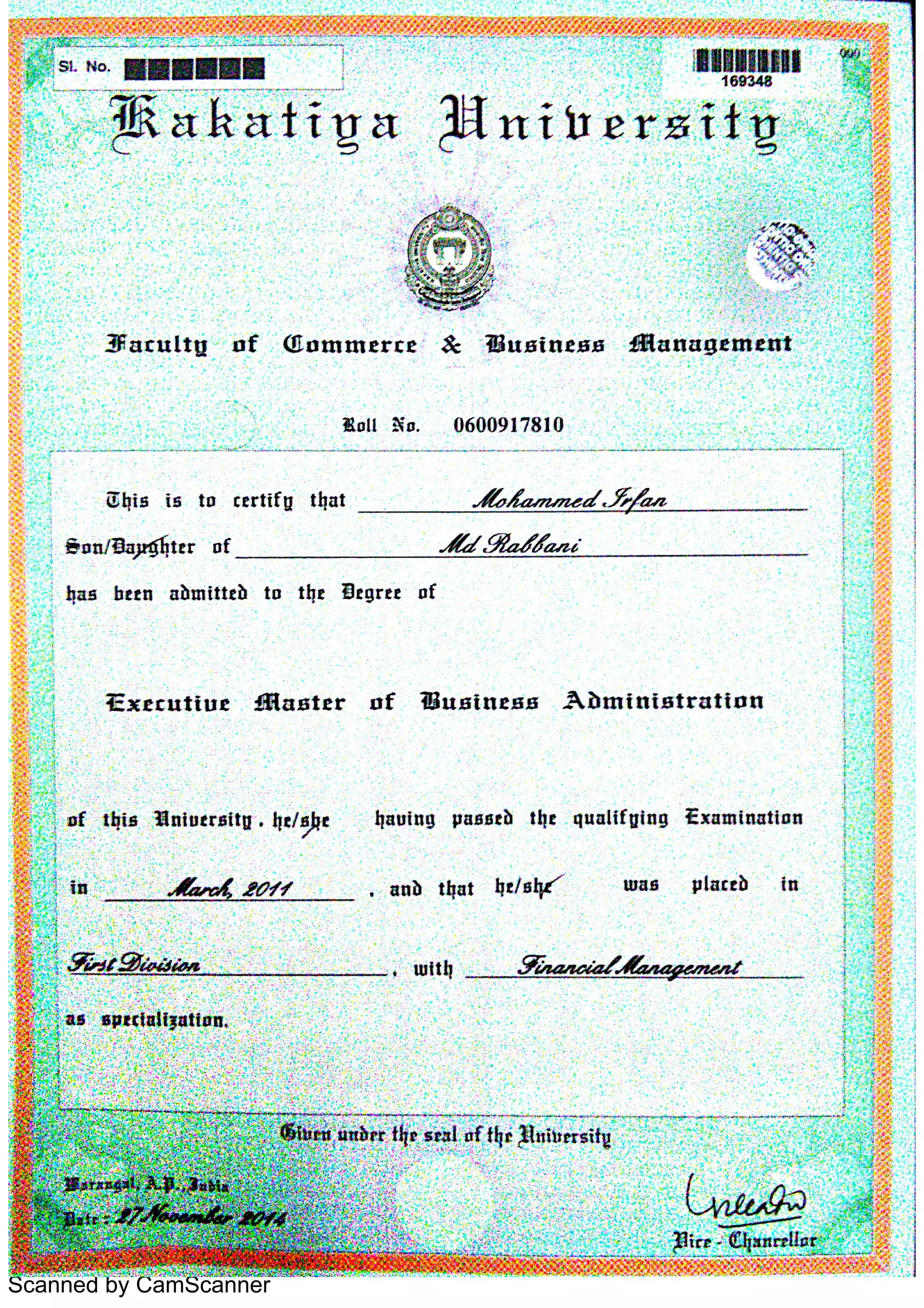 MBA Convocation | PDF