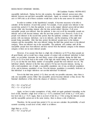 MathematicallyModelingEpidemicsThroughtheUseoftheReed-FrostEquation | DOCX