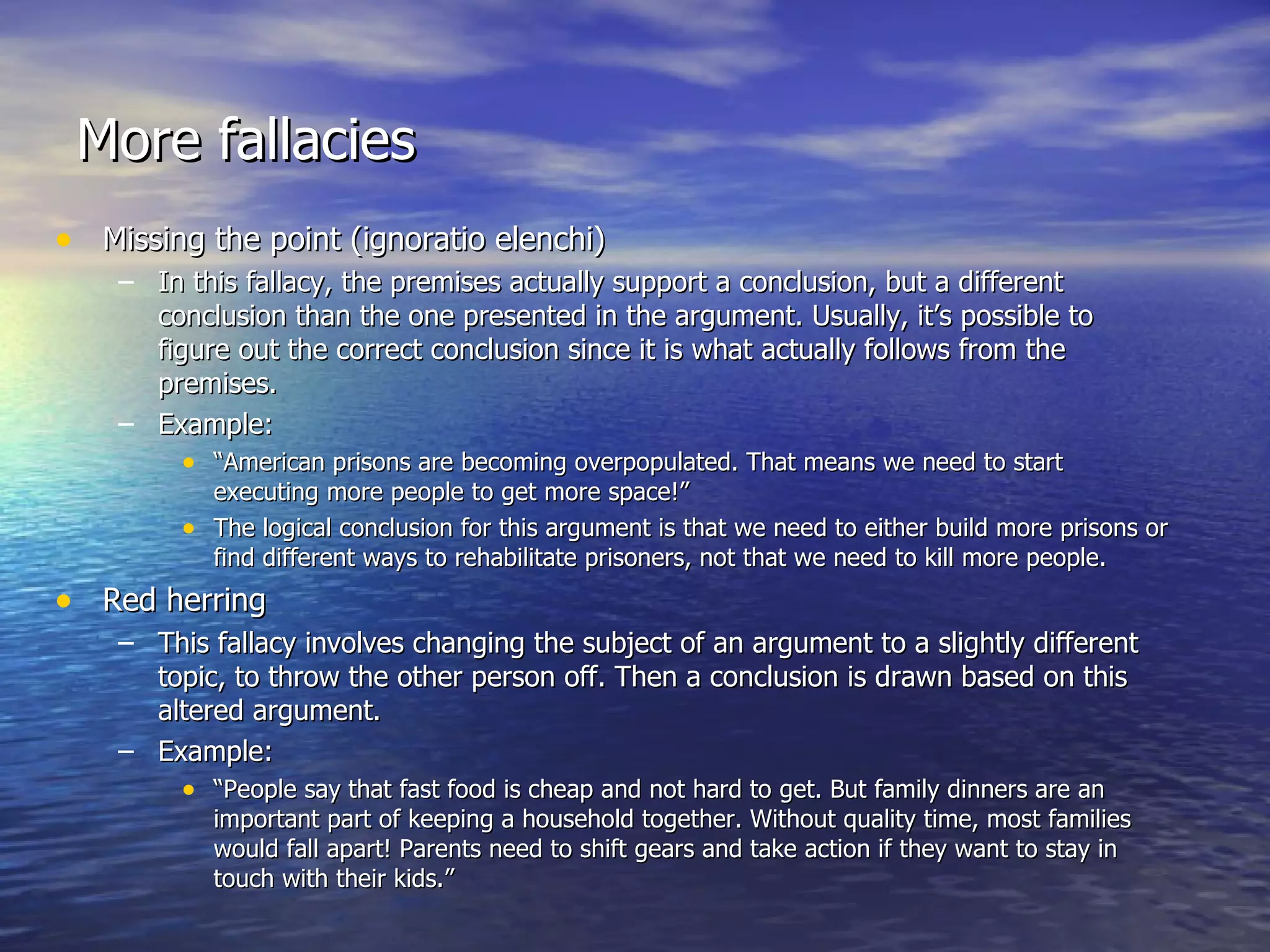 3.2 Fallacies Of Relevance | PPT