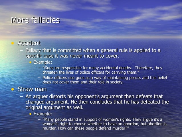 3.2 Fallacies Of Relevance | PPT