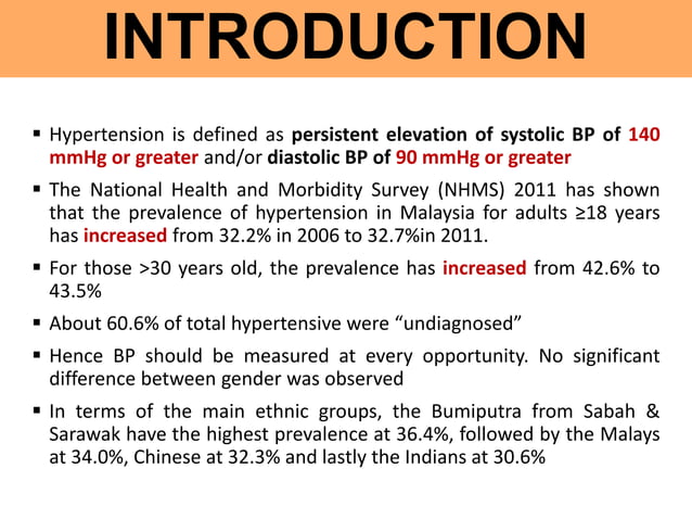 Hypertension | PPTX | Heart and Cardiovascular Diseases | Diseases and ...