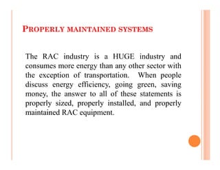 Importance of training & certification of rac service technicians | PPT