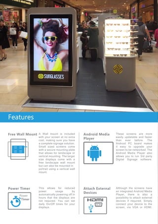 CDS 32 inch Android Advertising Display | PDF