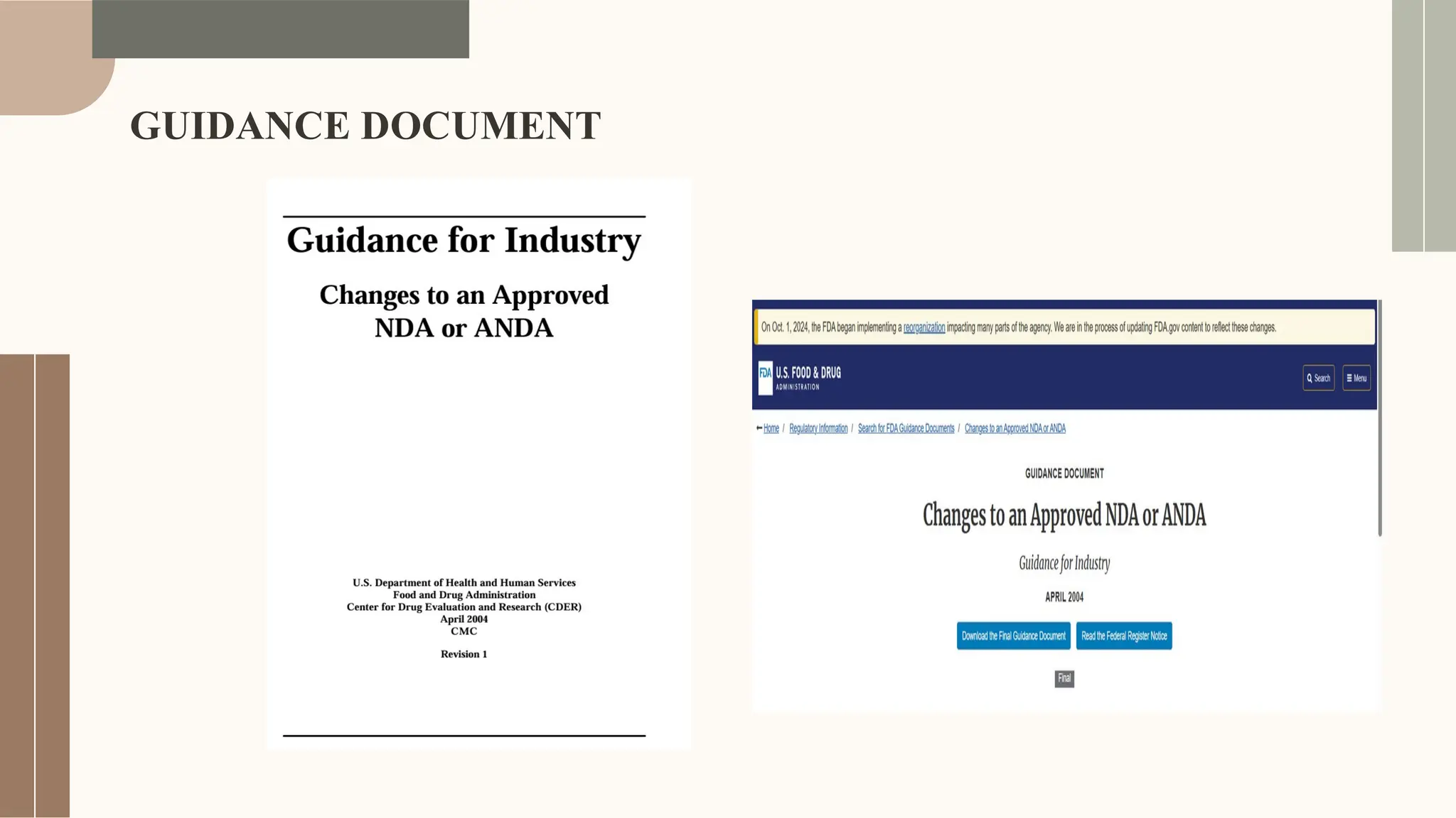 Changes to an approved NDA or ANDA (USFDA).pptx