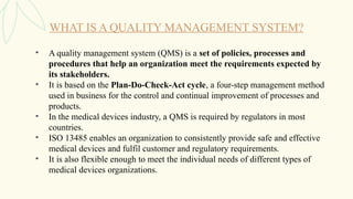 ISO 13485_ Quality Management System for Medical Device.pptx