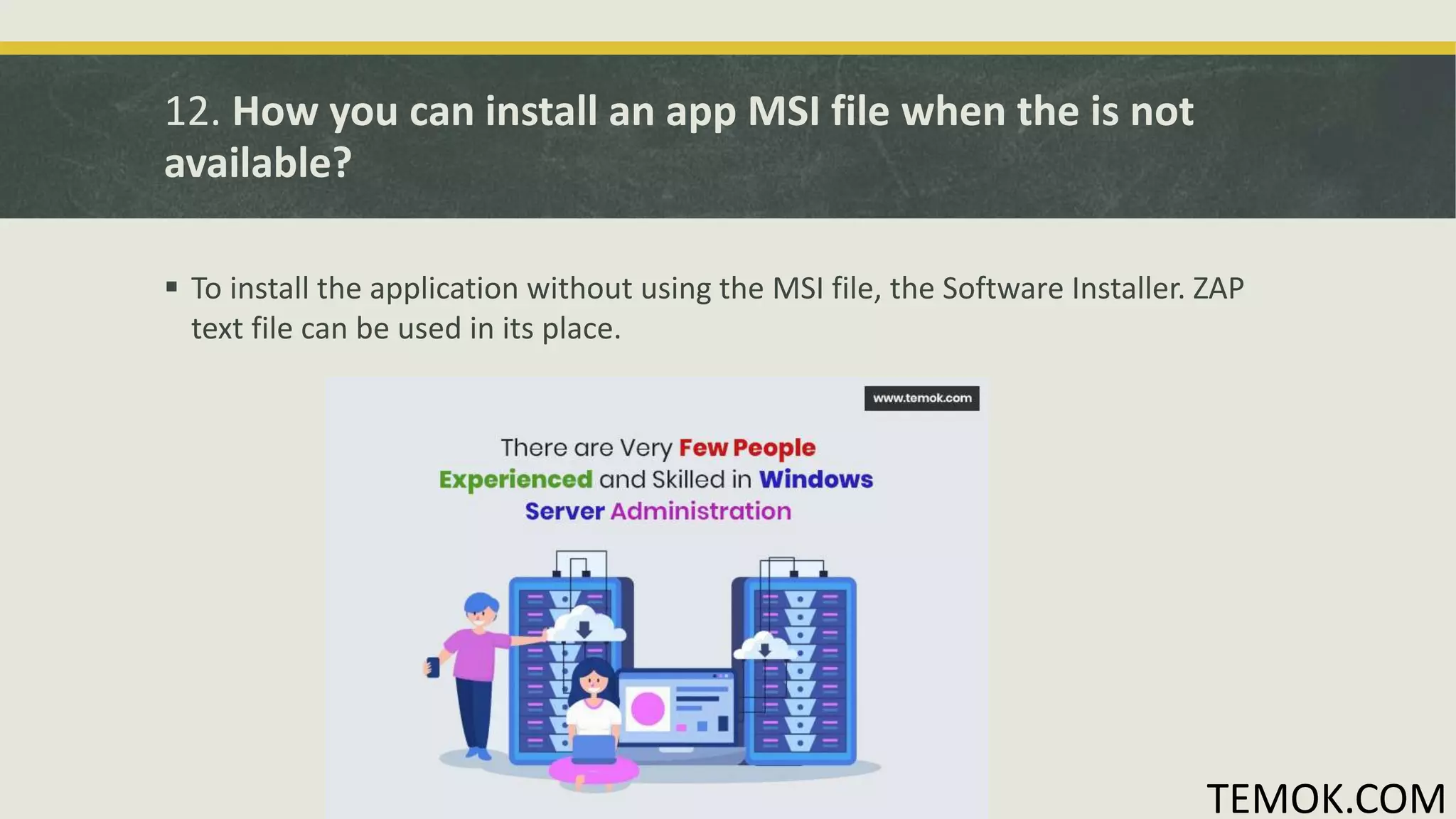 32 Most Commonly Asked Windows Server Administrator Interview Questions ...
