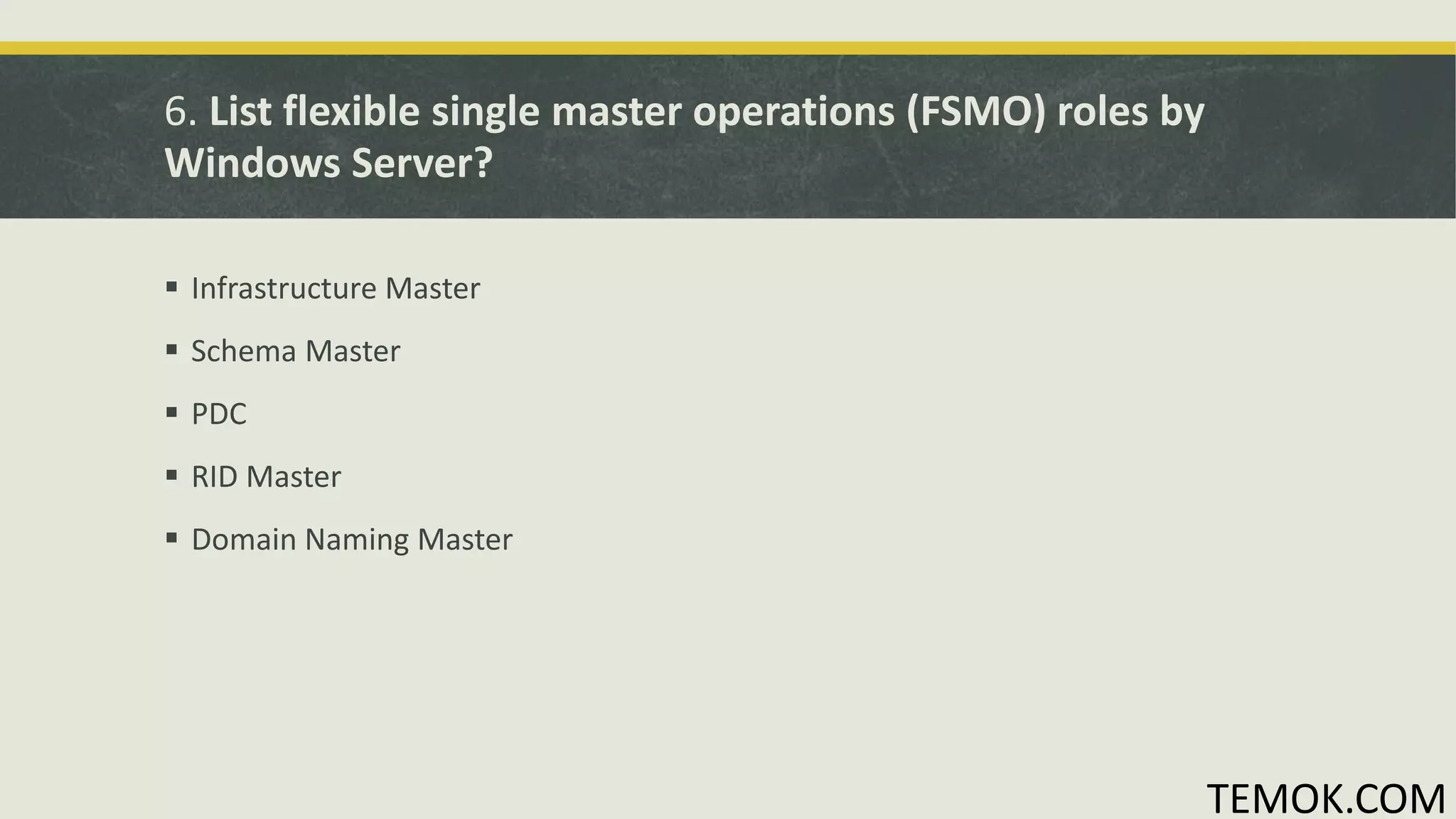 32 Most Commonly Asked Windows Server Administrator Interview Questions ...