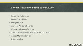 32 Most Commonly Asked Windows Server Administrator Interview Questions (With Answers) | PPT