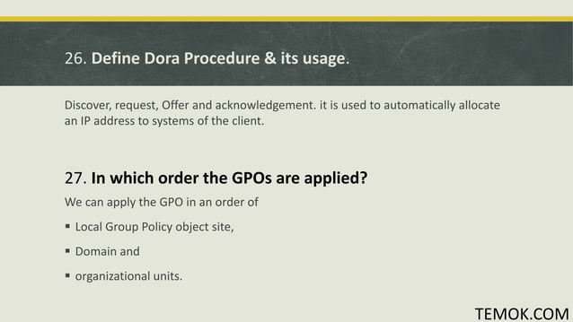 32 Most Commonly Asked Windows Server Administrator Interview Questions ...