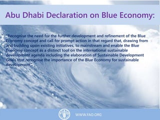 Blue Growth Initiative | PPTX | Agriculture | Industries