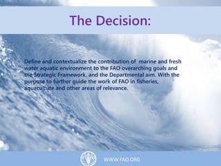 Blue Growth Initiative | PPTX | Agriculture | Industries