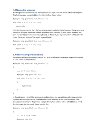 32 OpenMP Traps For C++ Developers | PDF | Programming Languages | Computing