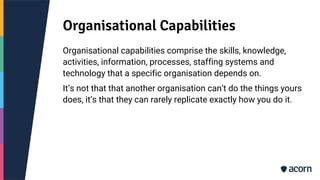 Strategic Learning and Organisational Capability Frameworks | PPT