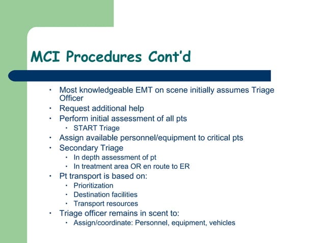 32)Overview Of Haz Mat And Mci | PPT | First Aid | Injuries