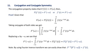 32 Properties of Fourier Transform .pptx