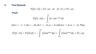 32 Properties of Fourier Transform .pptx