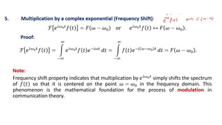 32 Properties of Fourier Transform .pptx
