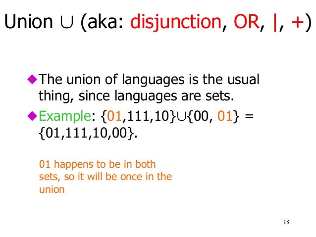 Lecture: Regular Expressions and Regular Languages