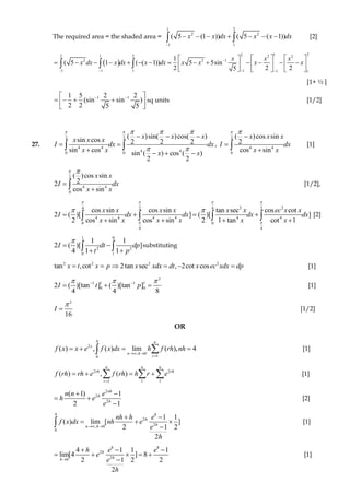 Changed pattern of CBSE Class XII Mathematics -2016-17-with_marking ...