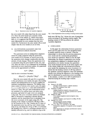 strapdown ins error model for multipurpose alignment | PDF | Auto ...