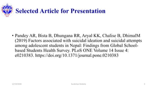 32 surakshya devkota-journal-club-presentation | PPT