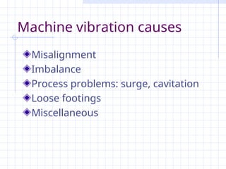 vibration analysis overview and introduction | PPT
