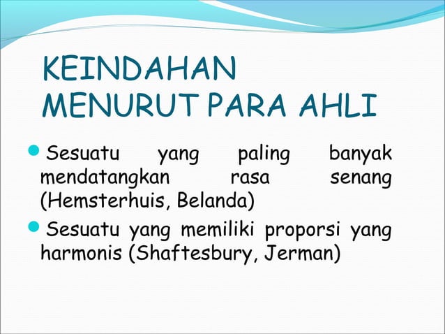 Pengantar filsafat, estetika | PPT