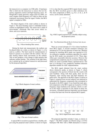 A Smart Cushion for Real-Time Heart Rate Monitoring | PDF