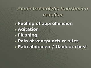 33. use of blood products | PPT | Blood Disorders | Diseases and Conditions