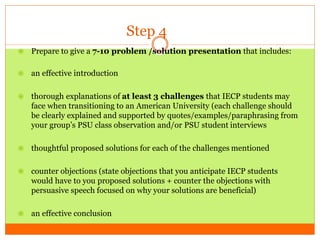 33. conversation starters, group project introduction | PPT