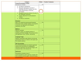 33. conversation starters, group project introduction | PPT