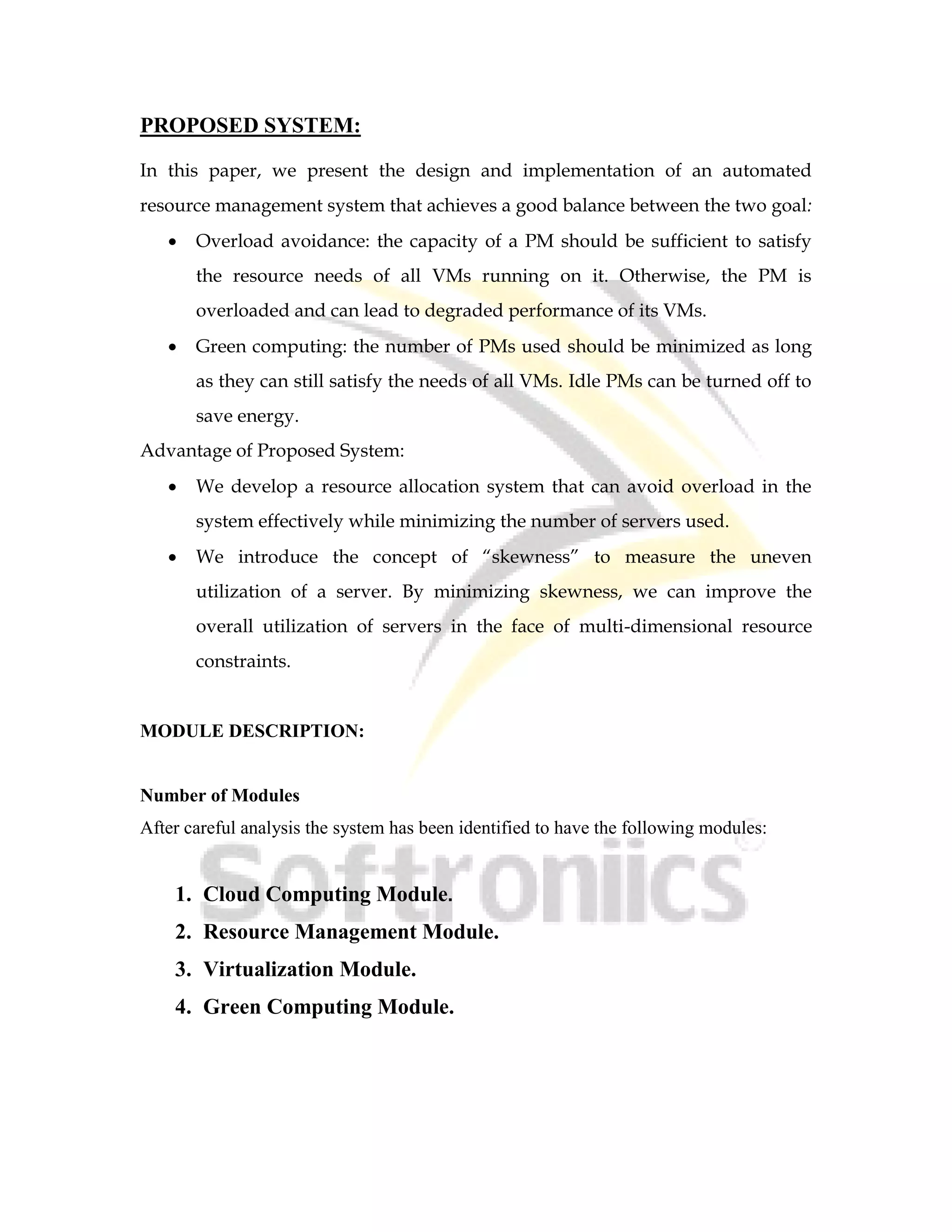 33. dynamic resource allocation using virtual machines | PDF