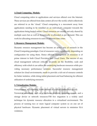 33. dynamic resource allocation using virtual machines | PDF | Cloud Computing | Internet