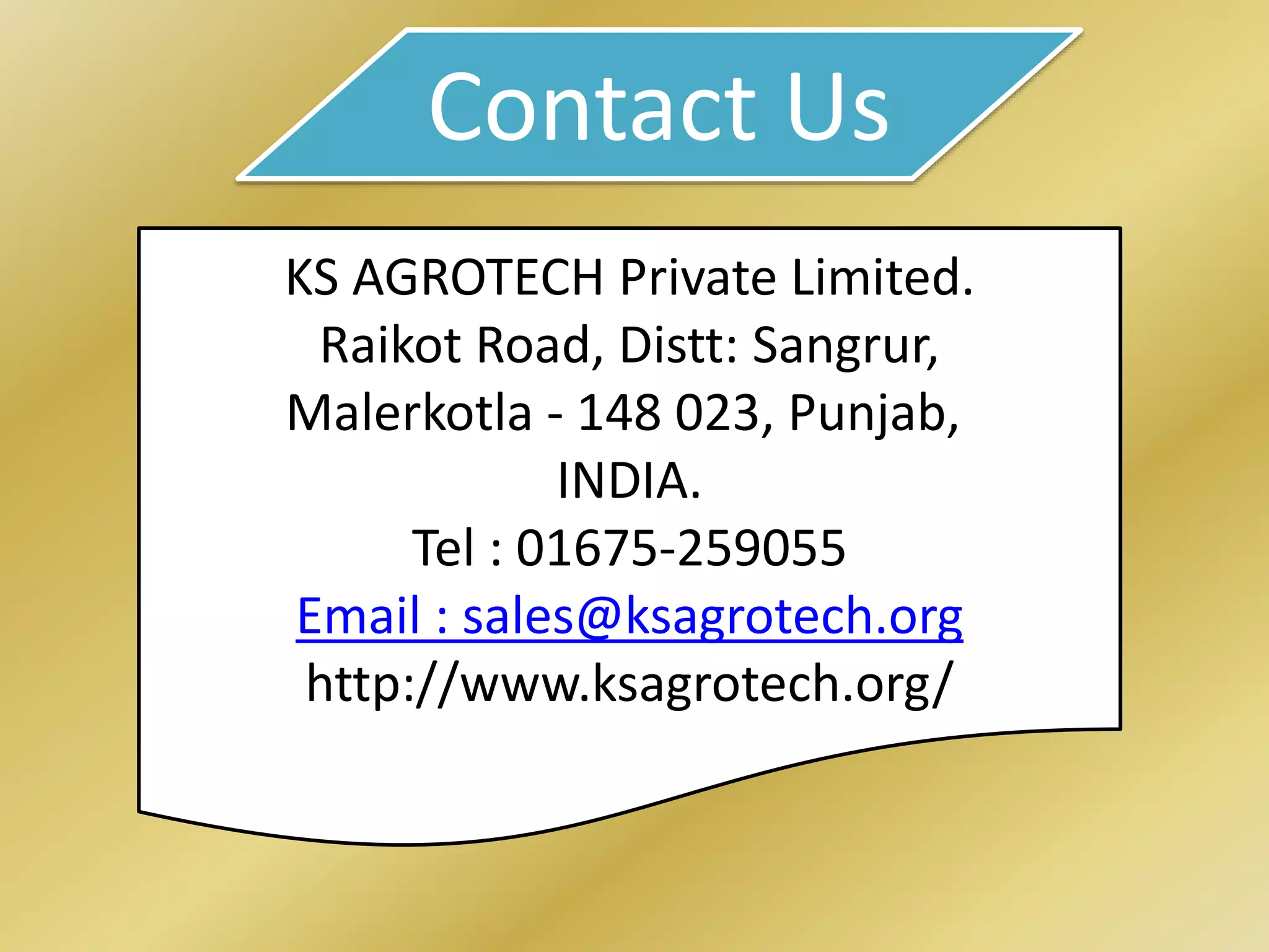 ks agro | PPT