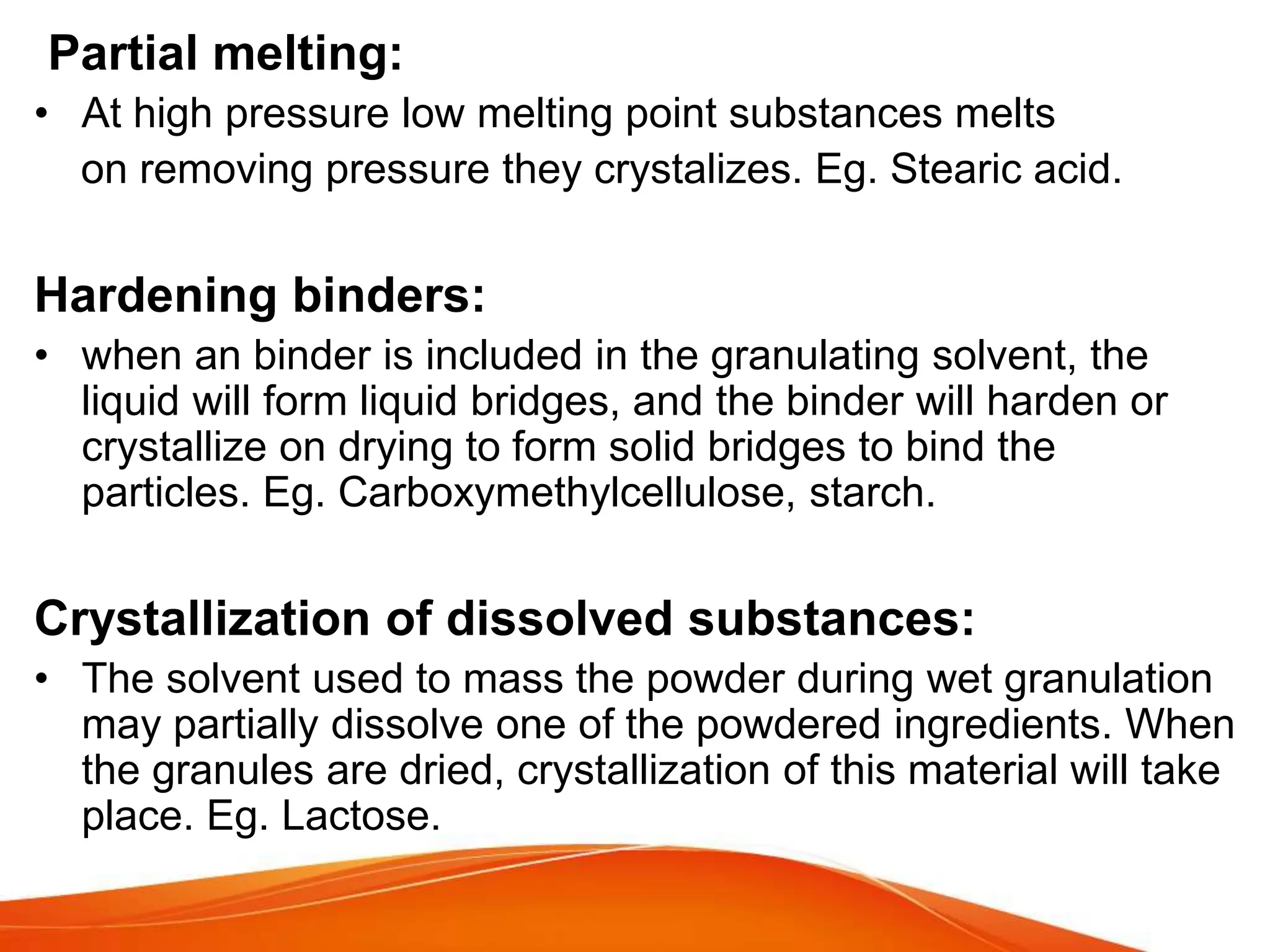 Granulation and Modern Equipments | PPTX