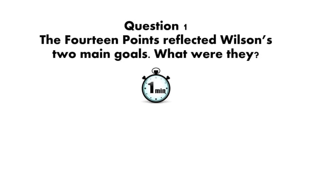 REVISION IGCSE CAMBRIDGE HISTORY: FOURTEEN POINTS | PPT REVISION IGCSE CAMBRIDGE HISTORY: FOURTEEN POINTS | PPT