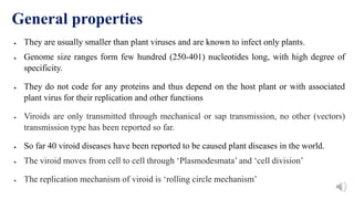 Viroid and virusoid | PDF
