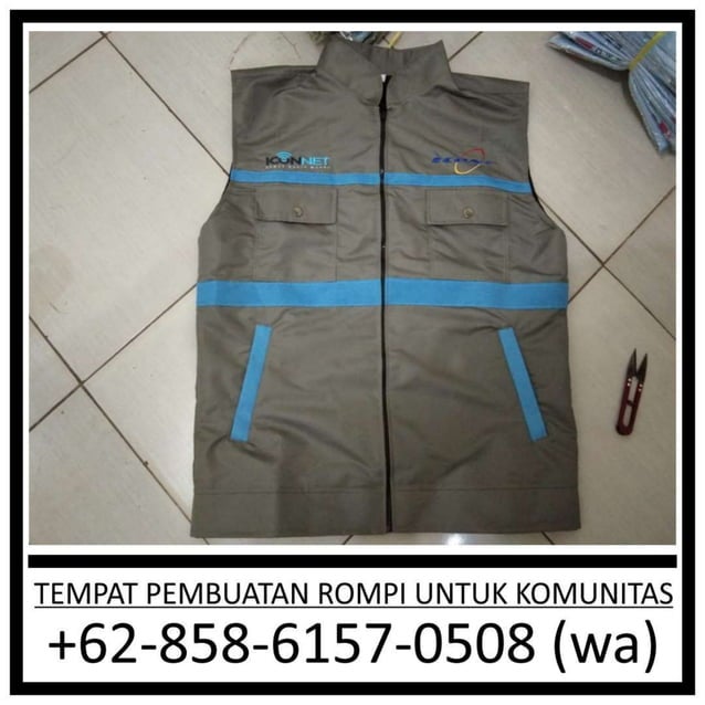 Vendor Jasa Pembuatan Rompi | PPTX