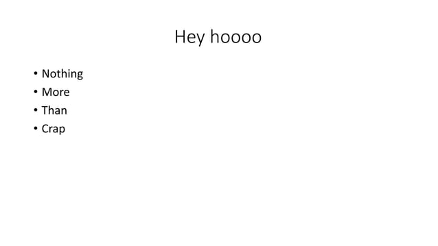 Fake slides for fake requests and that's it is | PPTX